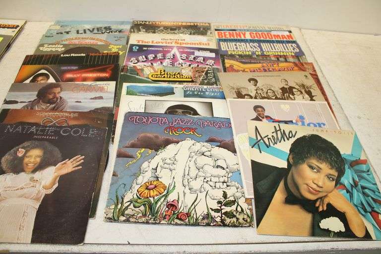 1930s-1970s R&B, Rock, Blue Grass & Swing Albums - Auction Ohio