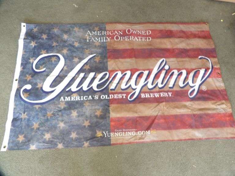 Yuengling And Landshark Flags - Auction Ohio