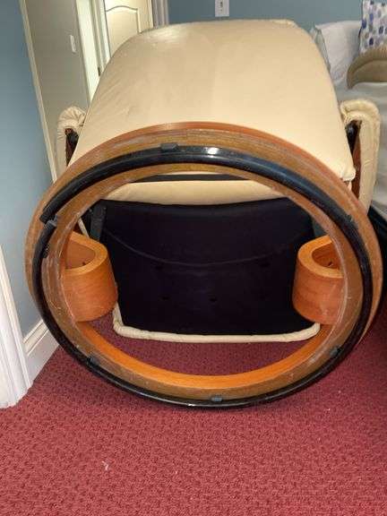 MCM chair and ottoman - Auction Ohio