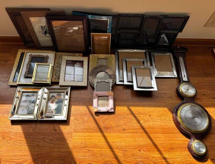 Misc. Picture Frames and Barometer - Auction Ohio