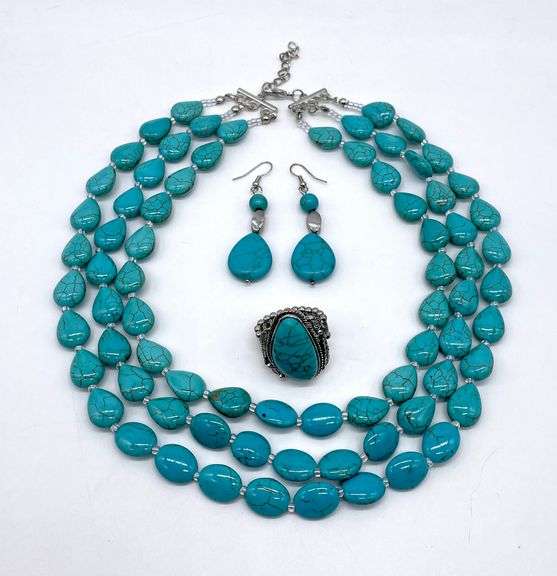 Jewelry - Necklace, Ring & Earrings - Auction Ohio