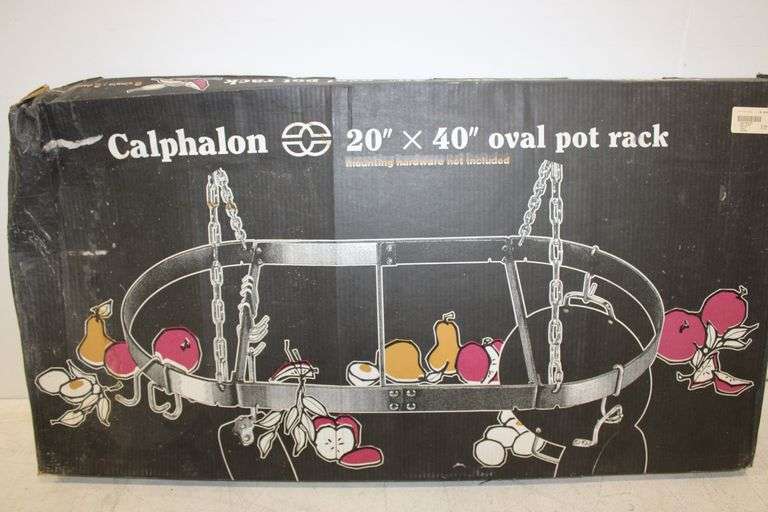 Calphalon Pot Rack - Auction Ohio