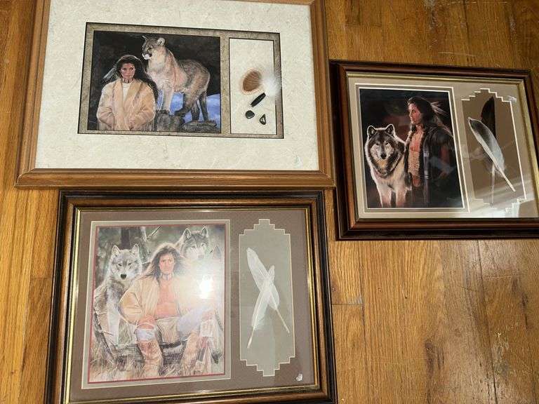 Trio of Native American art - Auction Ohio