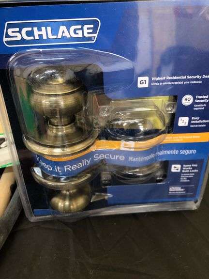 Wind Up Extension Cord, Sears Sander, Schlage Door Knob - Auction Ohio