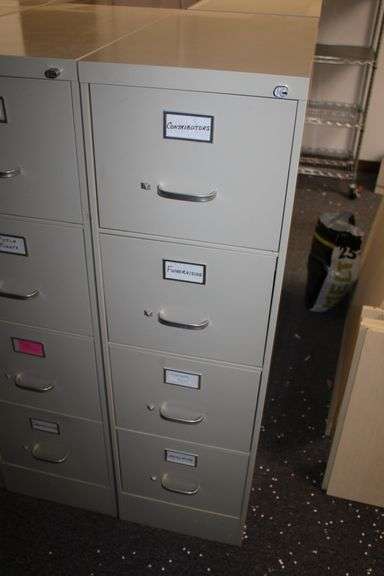 Tan File Cabinet - Auction Ohio