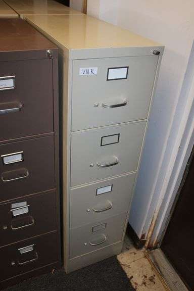 Tan File Cabinet - Auction Ohio
