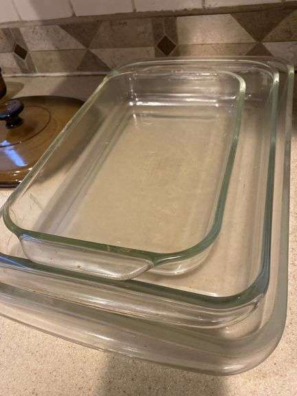 Pyrex and anchor hocking bakeware - Auction Ohio