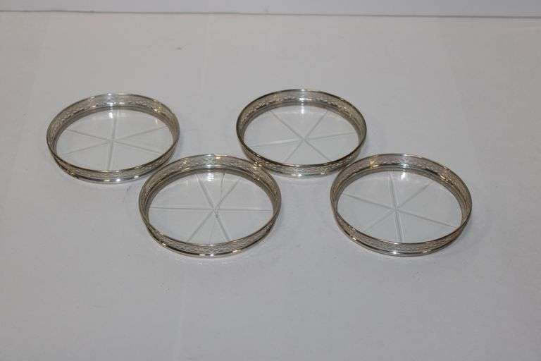 Sterling Silver Coasters - Auction Ohio