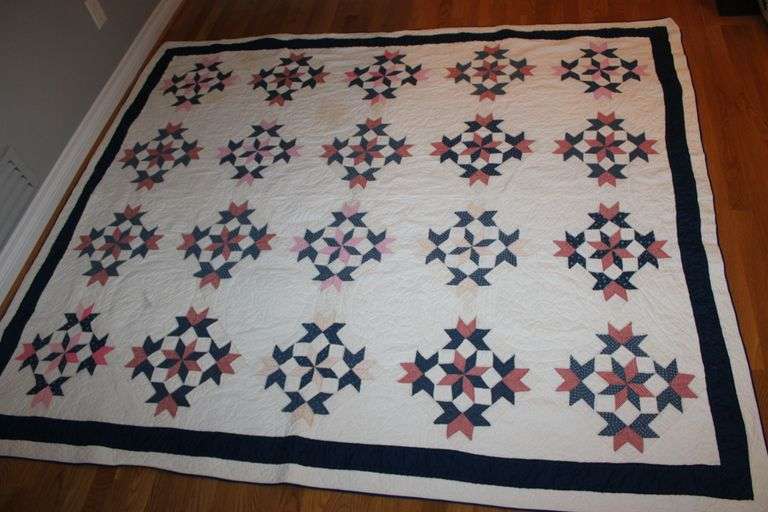 Calico Quilt - Auction Ohio