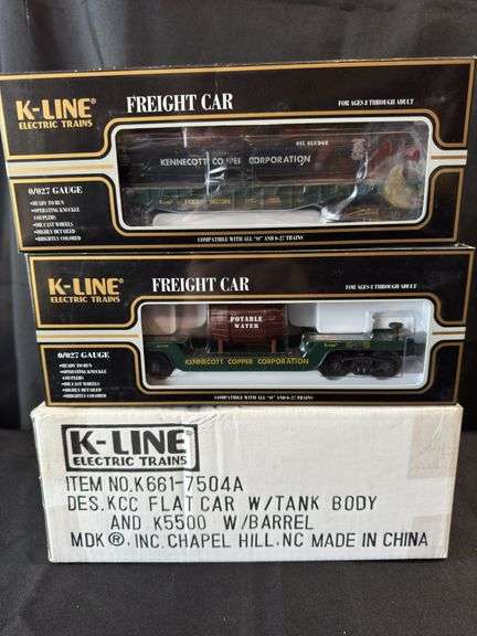 K-Line Kennecott Copper Set - Auction Ohio