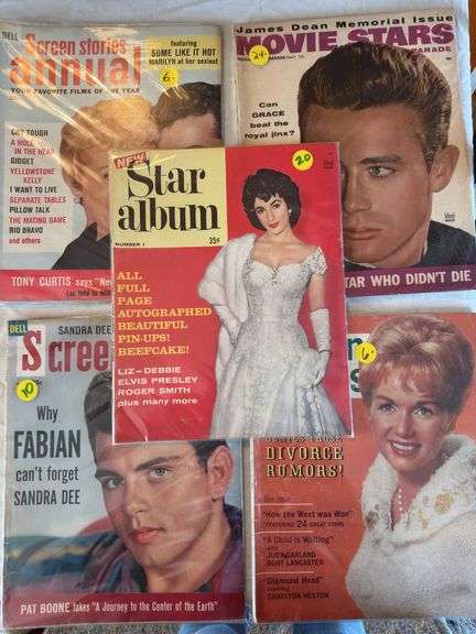 Vintage movie star magazines - Auction Ohio