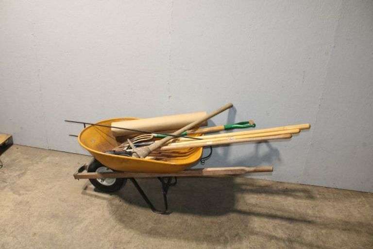 Wheelbarrow/Long Handled Tools - Auction Ohio