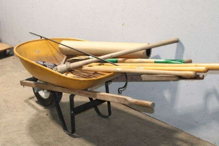 Wheelbarrow/Long Handled Tools - Auction Ohio