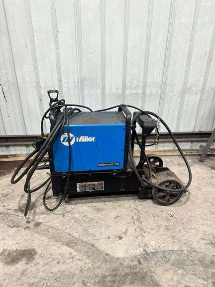 Miller Millermatic 255 MIG/Pulsed MIG Welder - Auction Ohio