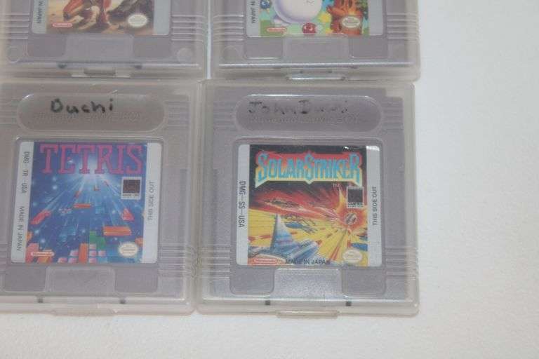 Nintendo Game Boy Cartridges - Auction Ohio