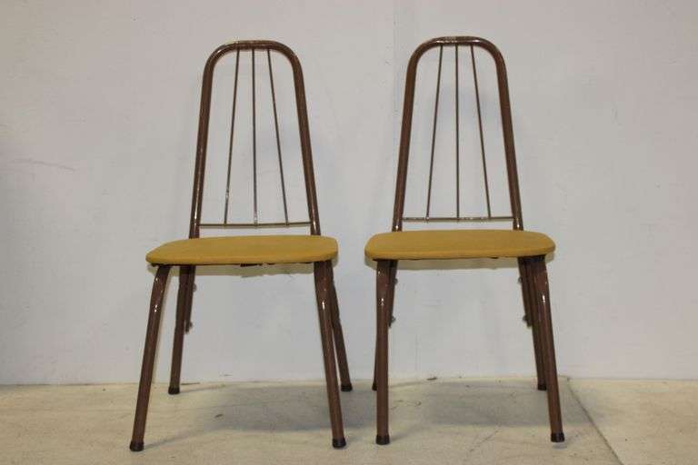 MCM Metal Dining Chairs - Auction Ohio