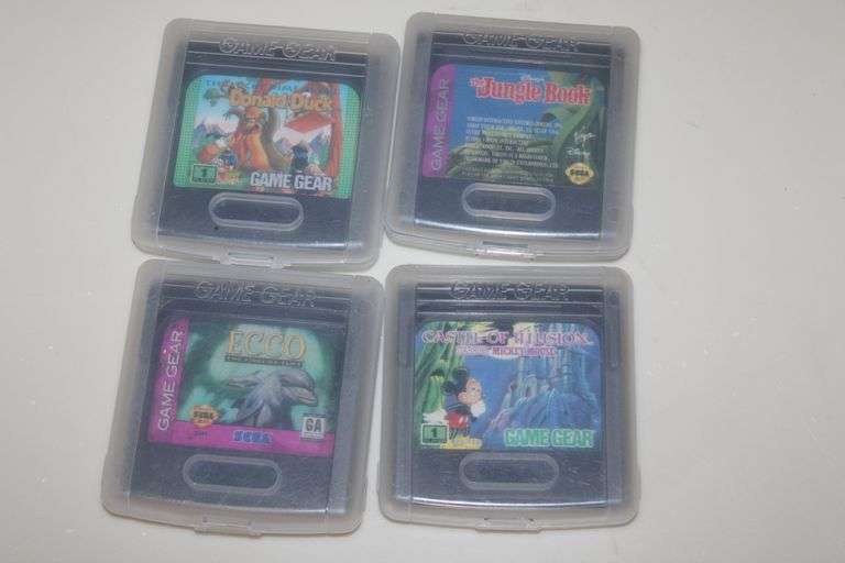 Sega Game Gear Games - Auction Ohio