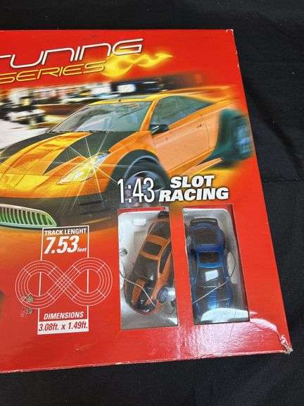 SCX Compact Tuning Series Slot Car Racing Set - Auction Ohio