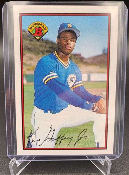 1989 Bowman #220 Ken Griffey Jr Rookie - Auction Ohio