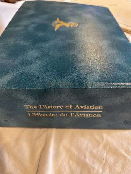 Binder of stamps - The History of Aviation First Day Cover Collection ...