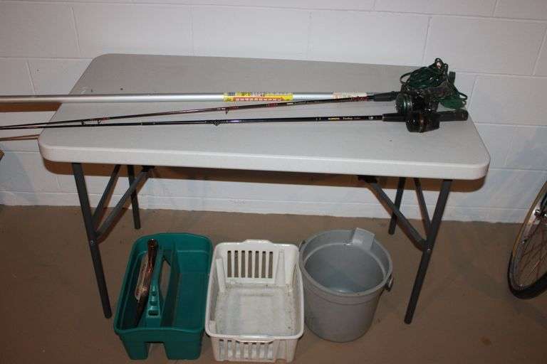 Fishing Rods, Folding Table & More - Auction Ohio