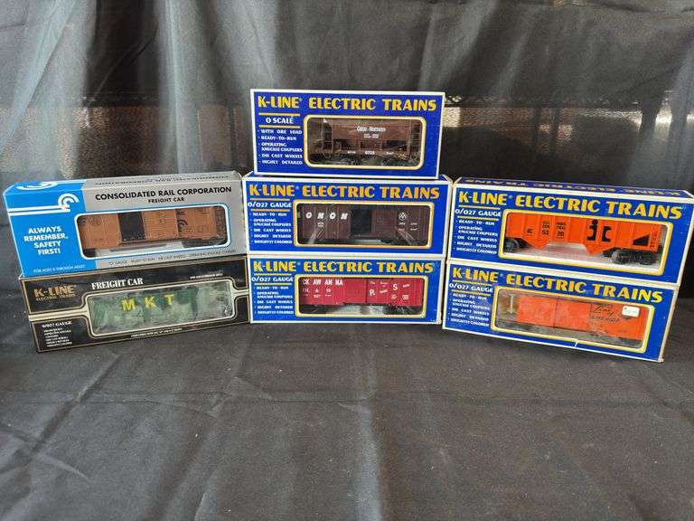 K-Line Train Car Variety Lot - Auction Ohio