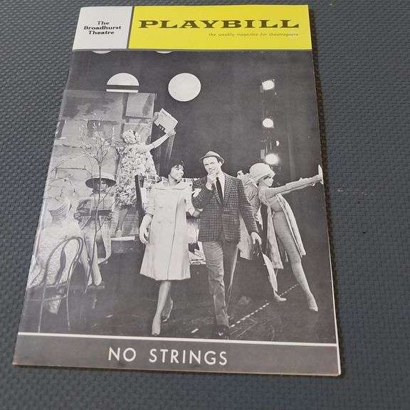 Playbill "No Strings" Vol 1, June 3, 1963 #23. - Auction Ohio