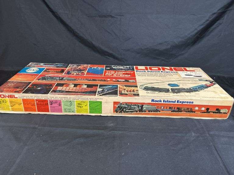 Lionel Rock Island Express Electric Train Set - Auction Ohio