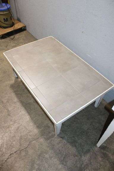 Tile Topped Wood Tables - Auction Ohio