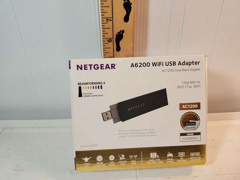 Netgear A6200 WiFi USB Adapter - Auction Ohio