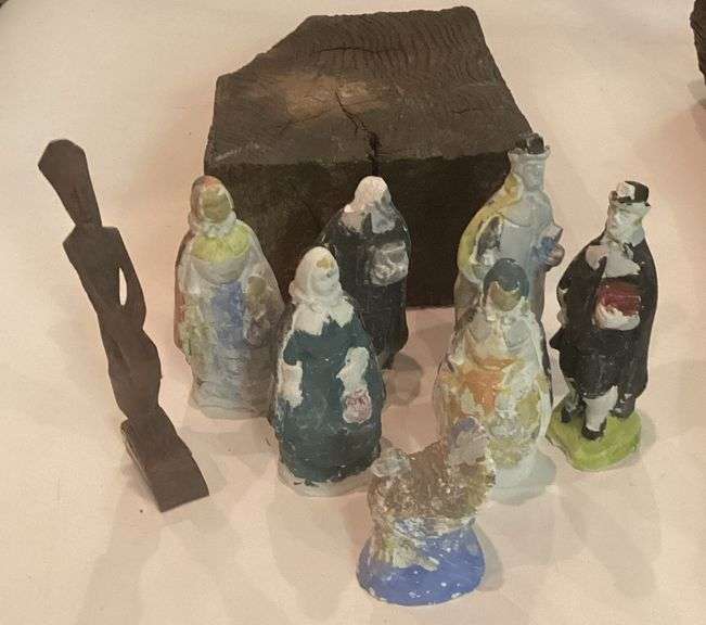 Hand Painted Ceramic Statues & Pottery - Auction Ohio