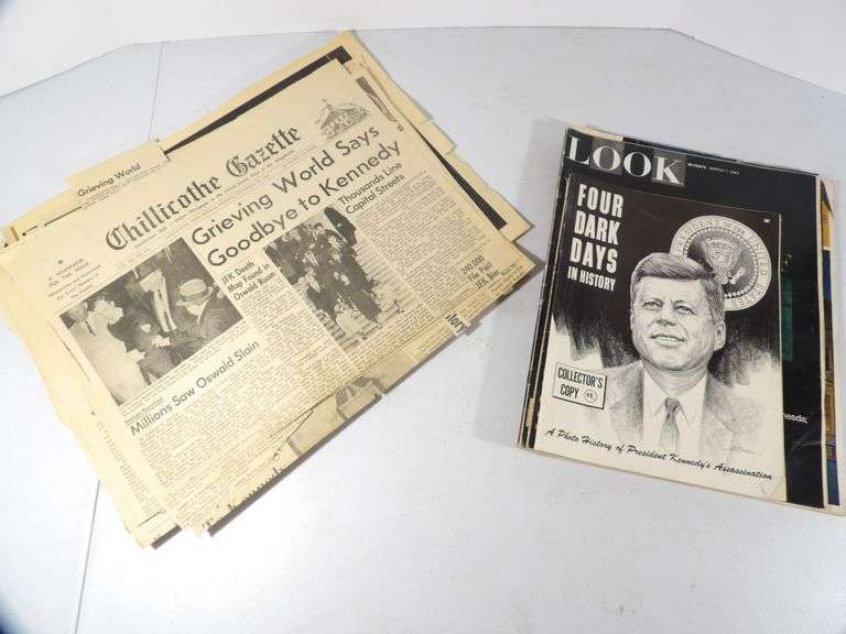 JFK Assassination Papers And Magazines - Auction Ohio