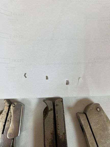 Paper Ticket Punches - Auction Ohio