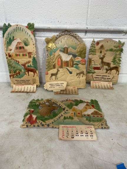 Vintage calendars - Auction Ohio