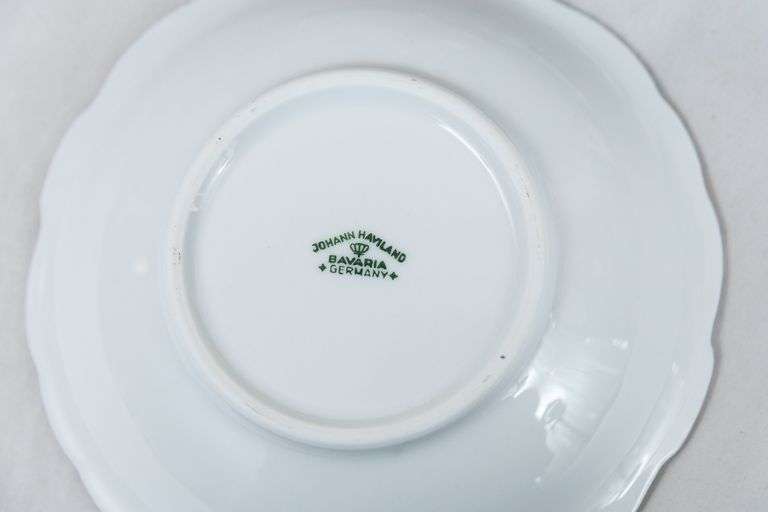 Johann Haviland Bavaria China Set - Auction Ohio