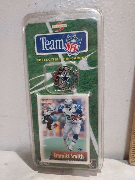 1995 Score Team NFL Collector Card & Pin-Cards Emmitt Smith - Auction Ohio