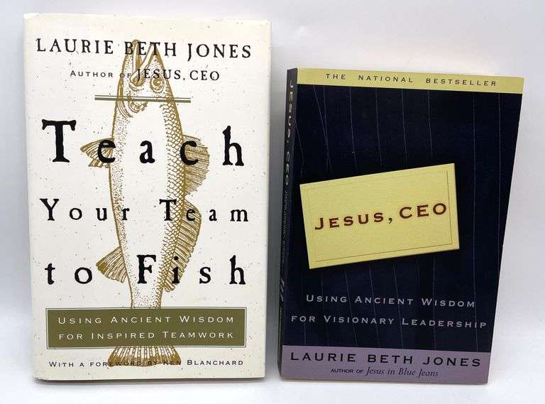 Signed - Laurie Beth Jones Books - Auction Ohio