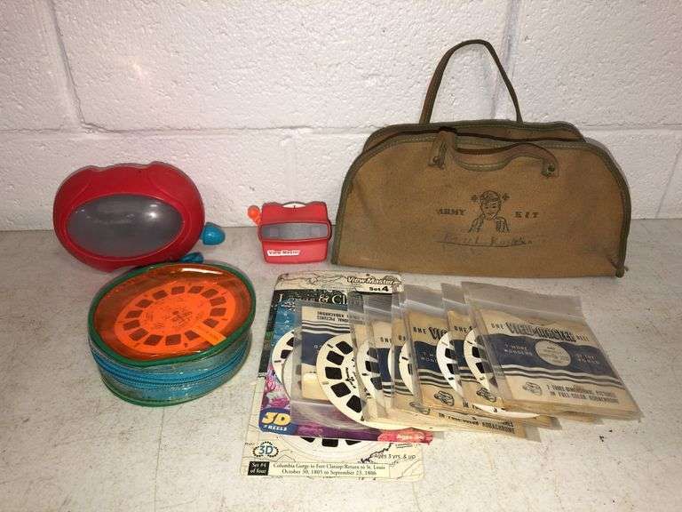 Vintage view masters and slides - Auction Ohio