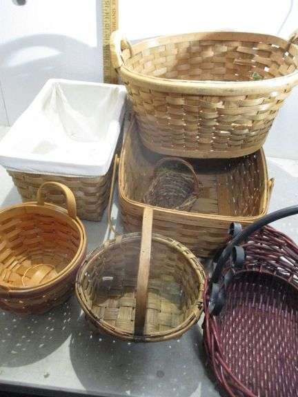 Assorted Baskets - Auction Ohio