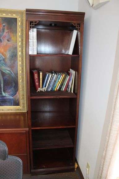 Narrow Bookcase - Auction Ohio