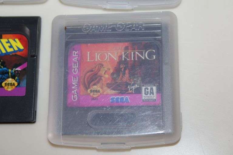 Sega Game Gear Games - Auction Ohio