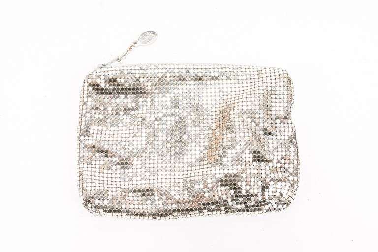 Fancy Whiting & Davis Silver Mesh Clutch - Auction Ohio