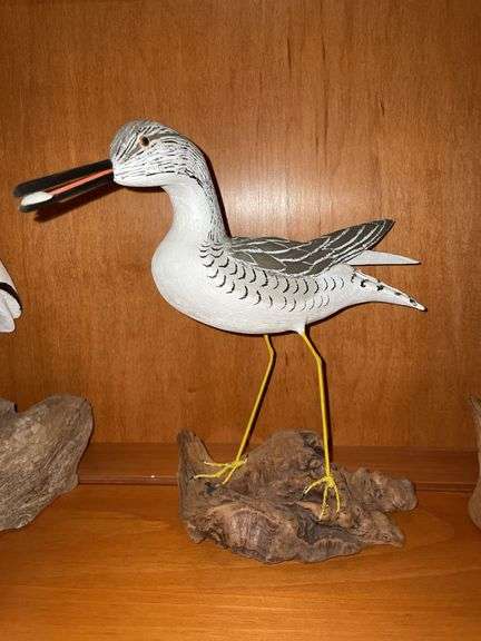 Roy White Carved Birds - Auction Ohio