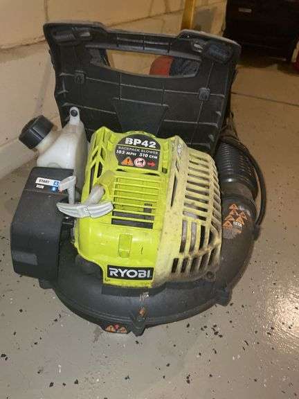 Ryobi Backpack Blower - Auction Ohio