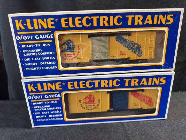 K-Line T.T.O.S. Boxcars - Auction Ohio