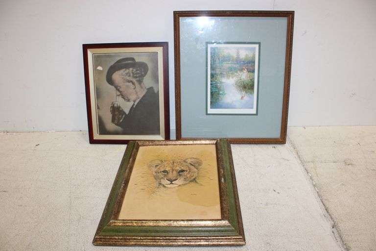Framed Vintage Prints - Auction Ohio