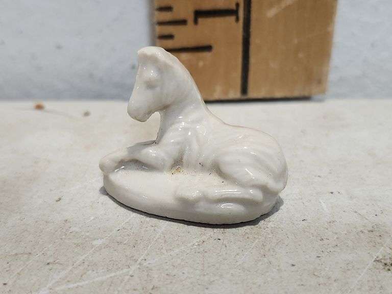 Vintage Wade England Glass Horse Figure - Auction Ohio
