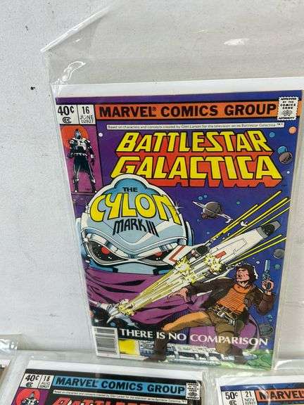 11 Battlestar Galactica Comics - Auction Ohio