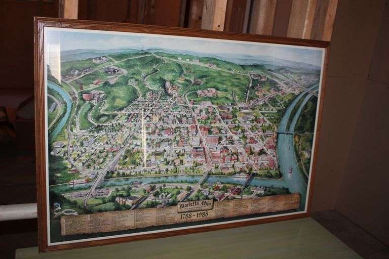 Marietta Ohio Map - Auction Ohio