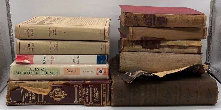 Antique Vintage Books Auction Ohio